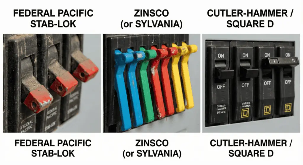 Mobile Home Electrical Panel Types (Federal Pacific, Zinsco, Challenger ...